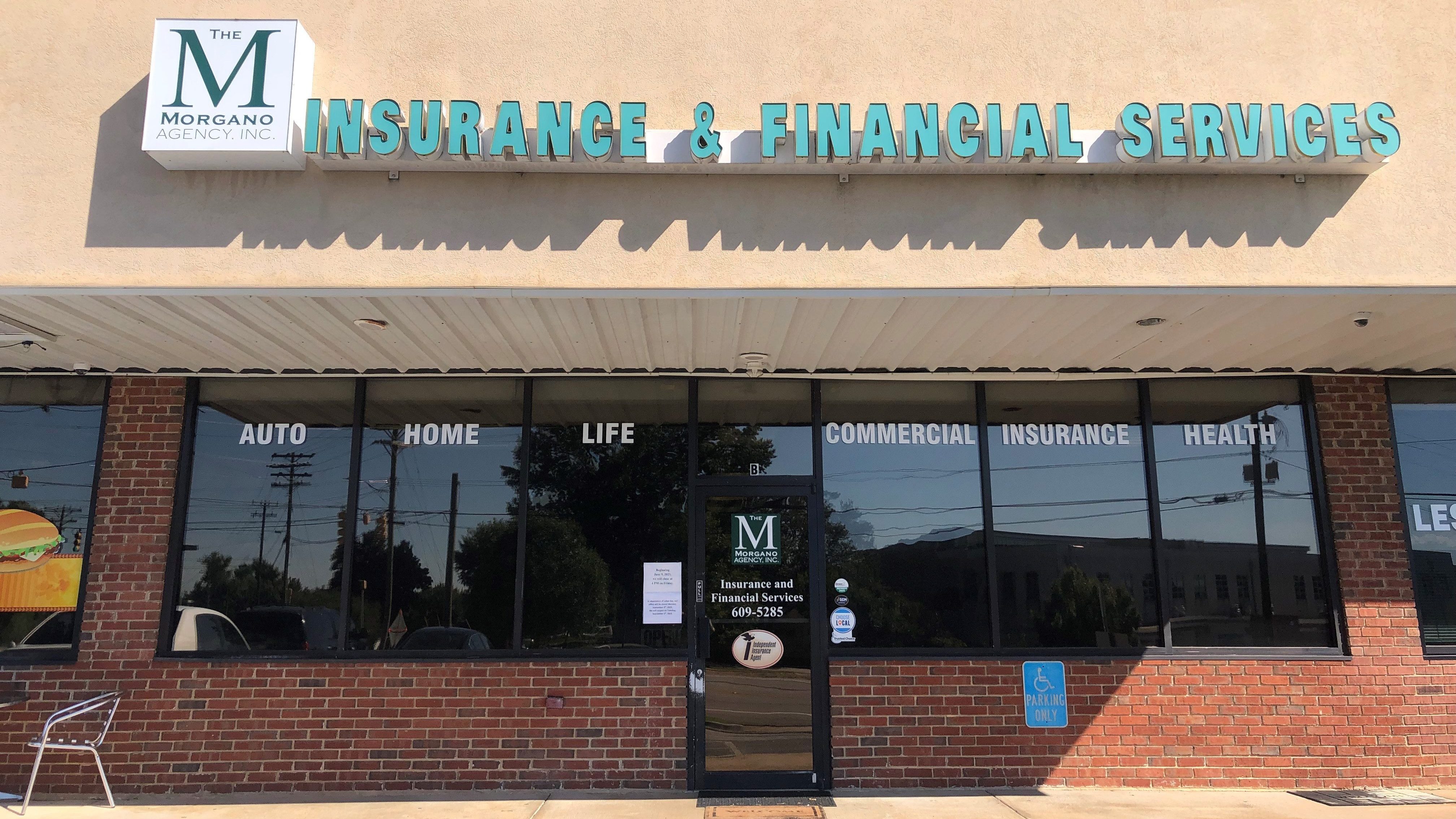 The Morgano Agency - Greenville, SC Contact Us